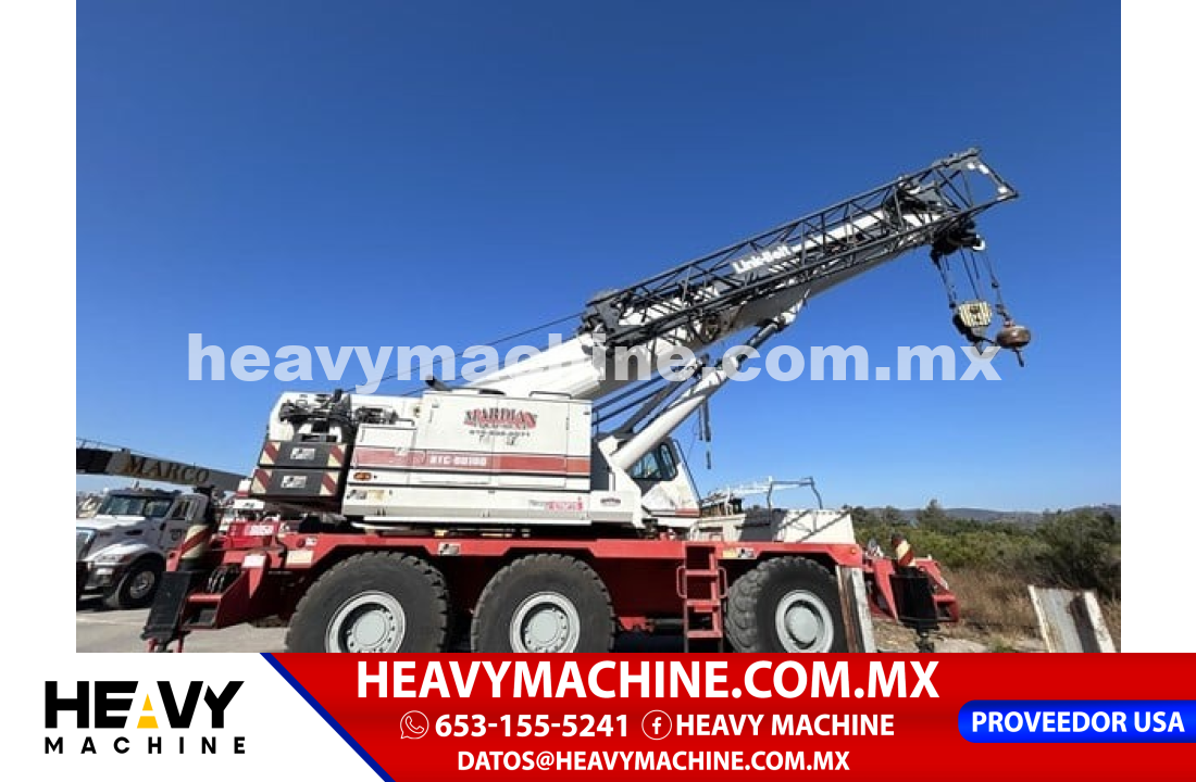 Grúa Todo terreno 2005 Link-Belt RTC-80100 II en venta