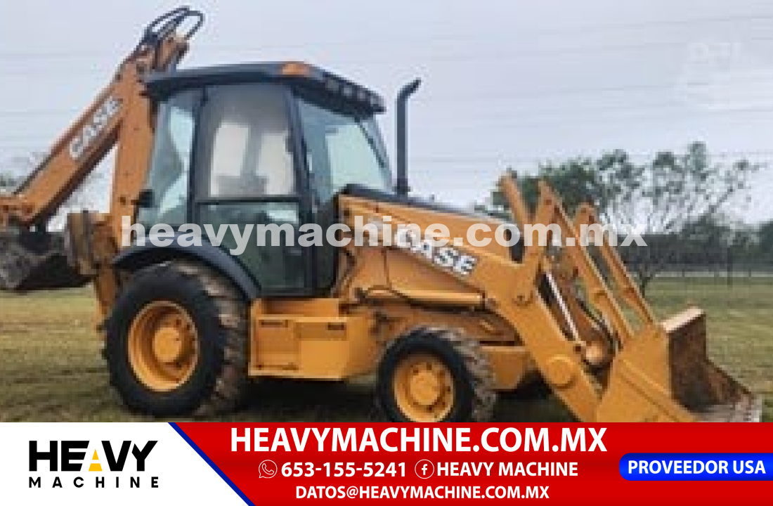 Maquinaria Pesada Retroexcavadora 2007 Case 580M en venta
