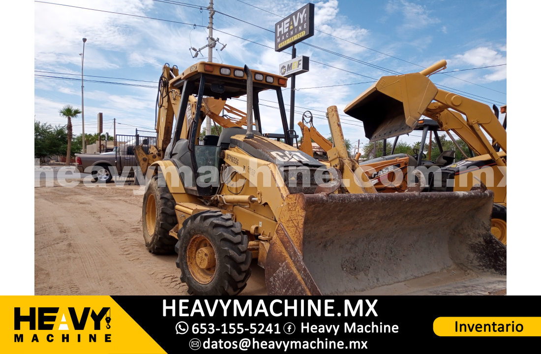 Maquinaria Pesada Retroexcavadora 2006 Cat 416D en venta