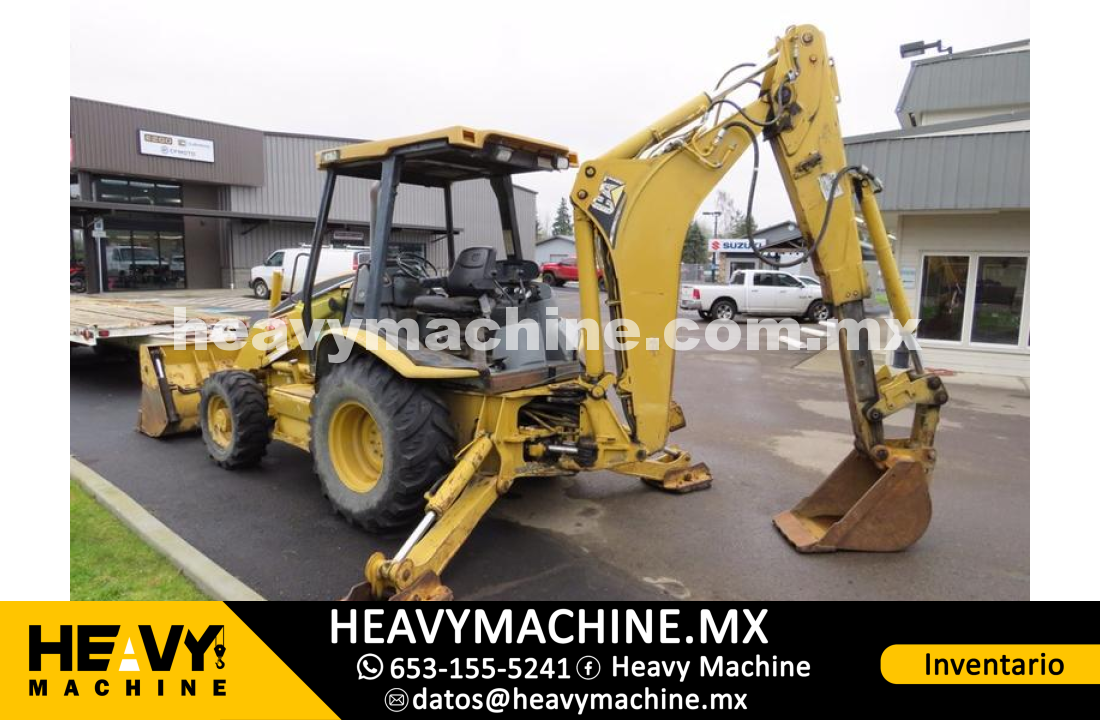 Maquinaria Pesada Retroexcavadora 2005 Cat 416D en venta