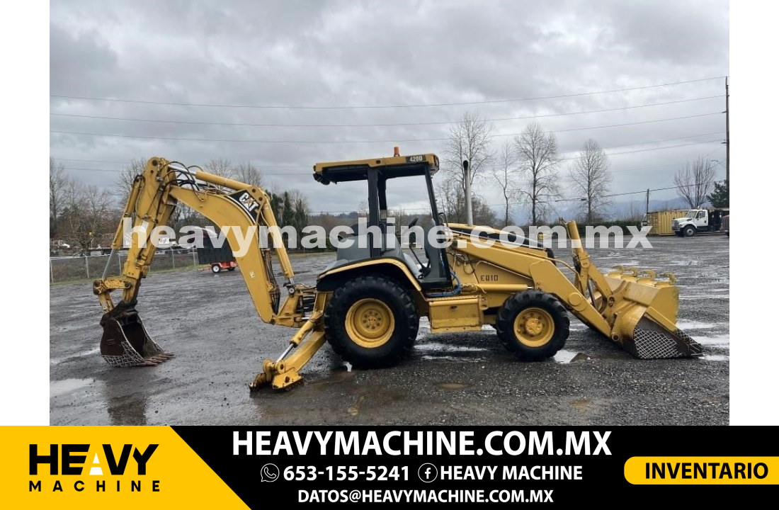 Maquinaria Pesada Retroexcavadora 2005 Cat 420D en venta