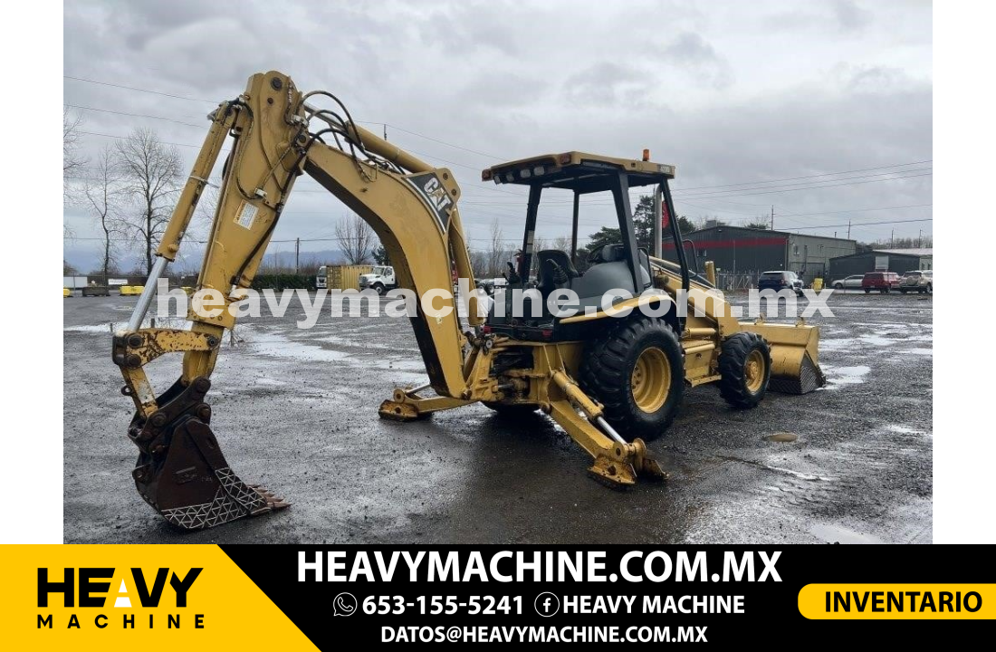 Maquinaria Pesada Retroexcavadora 2005 Cat 420D en venta
